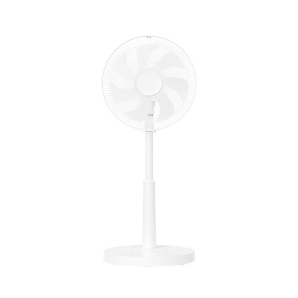 YAMAZEN RLT-BUD030 DCリビング扇風機 7枚羽根 30cm ダイヤル式風量無段階調節 切タイマー搭載 ホワイト 33