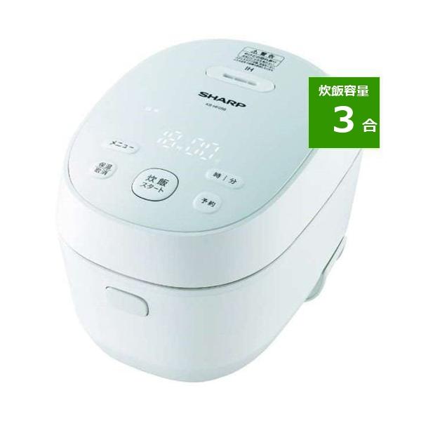 シャープ　KS-HF05B-W　炊飯器　PLAINLY　ホワイト系　IH　3合 44