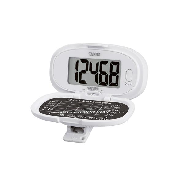 タニタ　PD647WH　歩数計　ホワイト 46