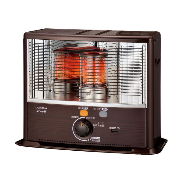 CORONA BX-2925WY(M) ポータブル石油ストーブ（反射型） よごれま栓 8畳まで タンク容量5L 木目 35