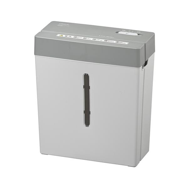 オーム電機 SHR-X525 クロスカットシュレッダー 対応サイズ：A4 グレー 19