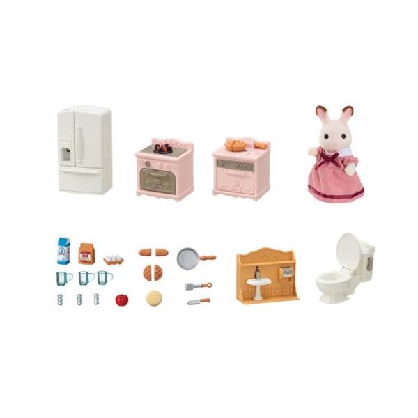 エポック社　セ−203　シルバニアファミリー　あそびがいっぱい！はじめての家具セット 885