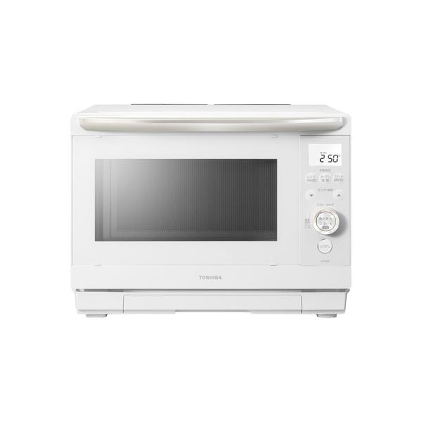 東芝 ER-D90B(W) 過熱水蒸気オーブンレンジ 石窯ドーム 26L ホワイト 43