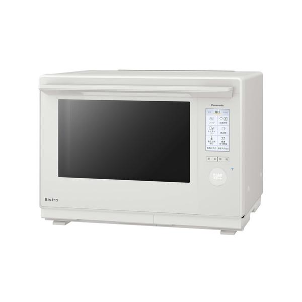 パナソニック NE-UBS10E-W スチームオーブンレンジ Bistro おまかせグリル機能搭載 30L オフホワイト 43