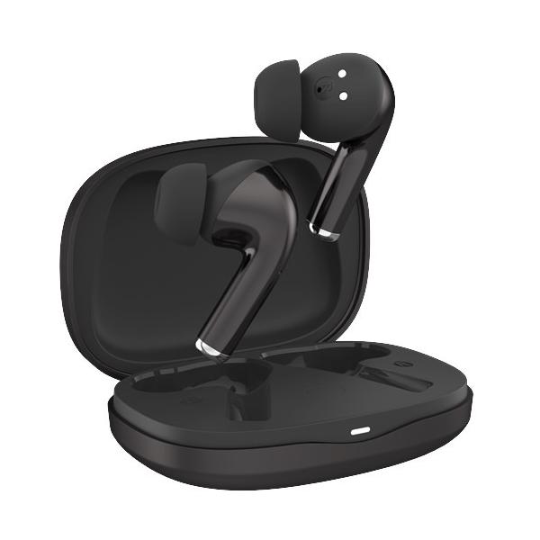 LTL Relation TWS012MBK 完全ワイヤレスBuletoothイヤホン ENC搭載 IPX4防水対応 ミラーブラック 24