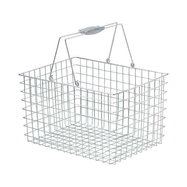 ちどり産業 55-16 ランドリーバスケット シルバー 446