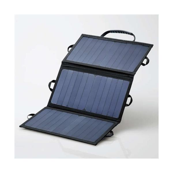 エレコム　MPA-S01BK　21W　モバイルソーラー充電器 50