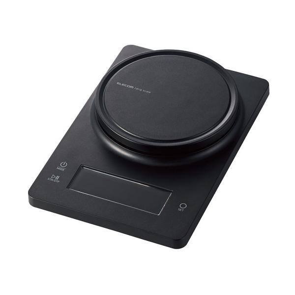 エレコム HCS-KS04BK ドリップスケール ブラック HCSKS04BK 500