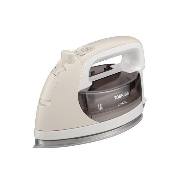 東芝 TA-FDX670(N) コードレススチームアイロン La・Coo 美ラクルベース ハンガーショット機能付き ベージュ 47