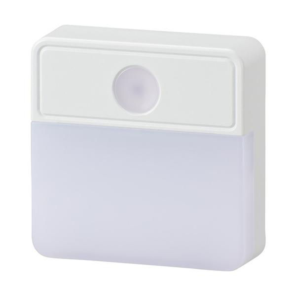 オーム電機 NIT-ALA6MSQ-WN LED明暗センサー式ナイトライト    50