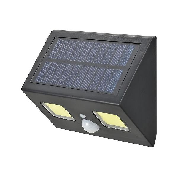 オーム電機 LT-SOW40DW センサーウォールライト ソーラー充電タイプ  50