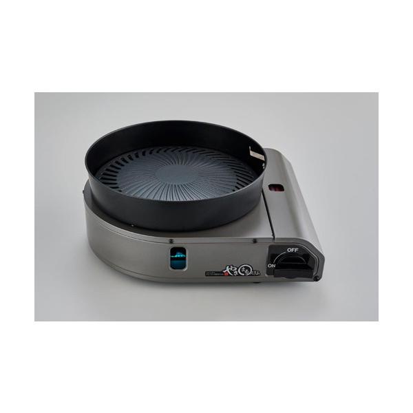 岩谷産業 CB-SLG-3 やきまるスリム カセットガス スモークレス焼肉グリル  51