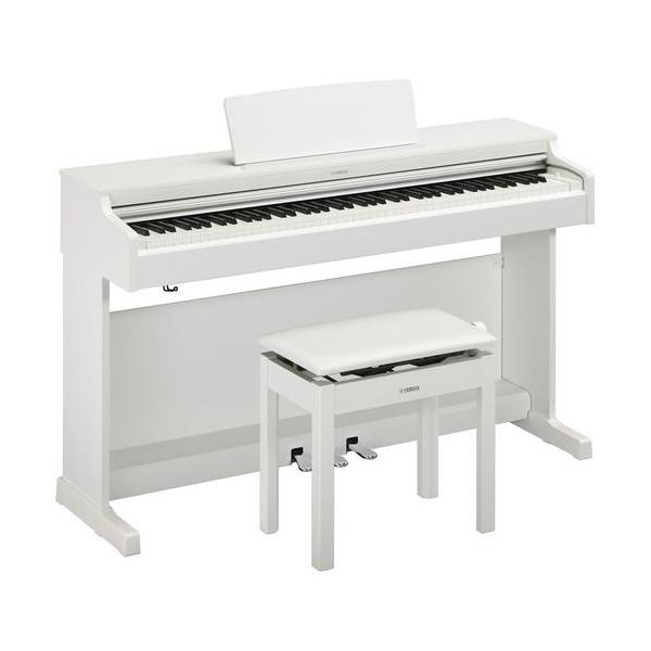 ヤマハ YDP-165WH 電子ピアノ ARIUS ホワイトウッド調 YDP165WH 62