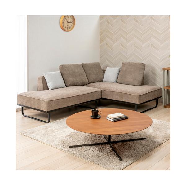 【期間限定大特価】ヤマダオリジナル コーナーソファ2点セット「サンレモMO／IVGY」【※AR対応】 448