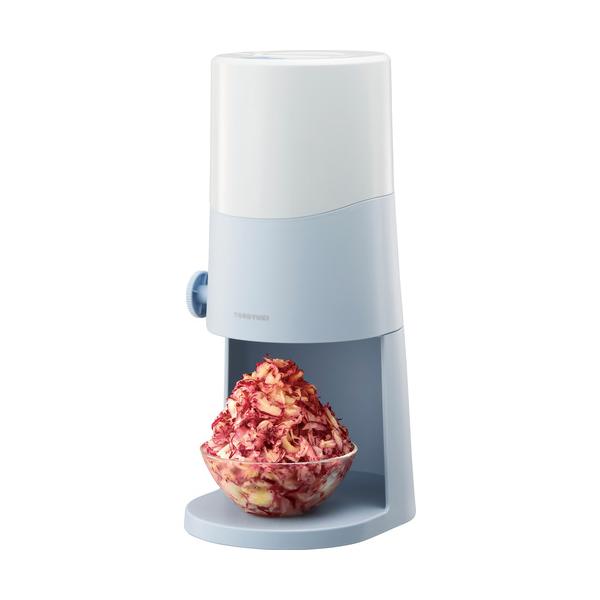 ドウシシャ DTSB5BL 電動ふわふわとろ雪氷かき器 ブルー 44