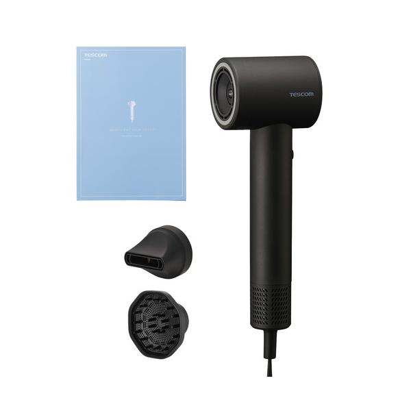 テスコム TD863A-K ドライヤー マイナスイオン 5モード センシング機能 ディフューザー付 退色抑制 ブラック   45