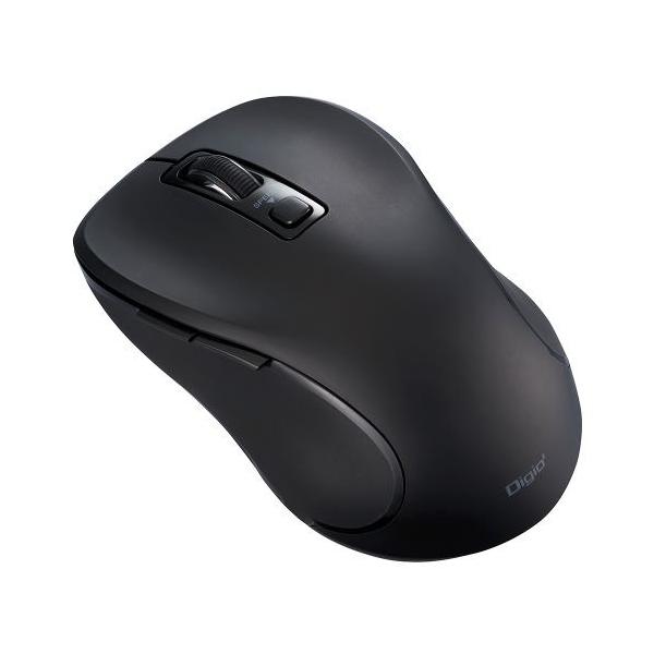 ナカバヤシ MUS-BKF215BK Bluetooth静音5ボタンBlueLEDマウス ブラック 131