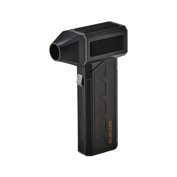 エレコム AD-ALB03BK 電動エアダスター 超小型 3段階風量 USB充電式 マグネットノズル付 ブラック   131