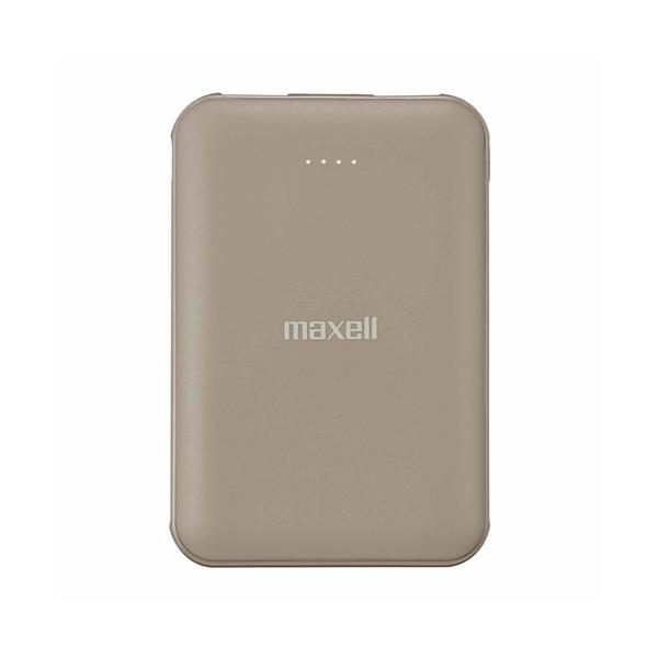 マクセル MPC-CE5000BE モバイルバッテリー 薄型大容量 5000mAh ベージュ 70