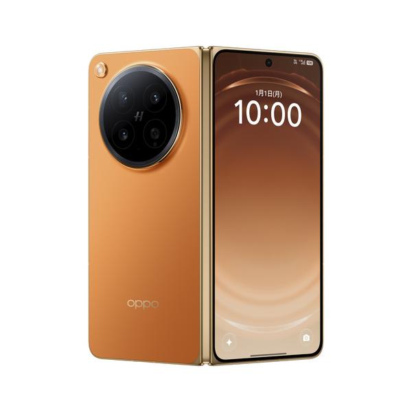 OPPO CPH2765 OR OPPO Find N6 折り畳みスマホ Snapdragon 8 Elite Gen 5搭載 16GB メモリ 512GB ストレージ ブロッサムオレンジ 716