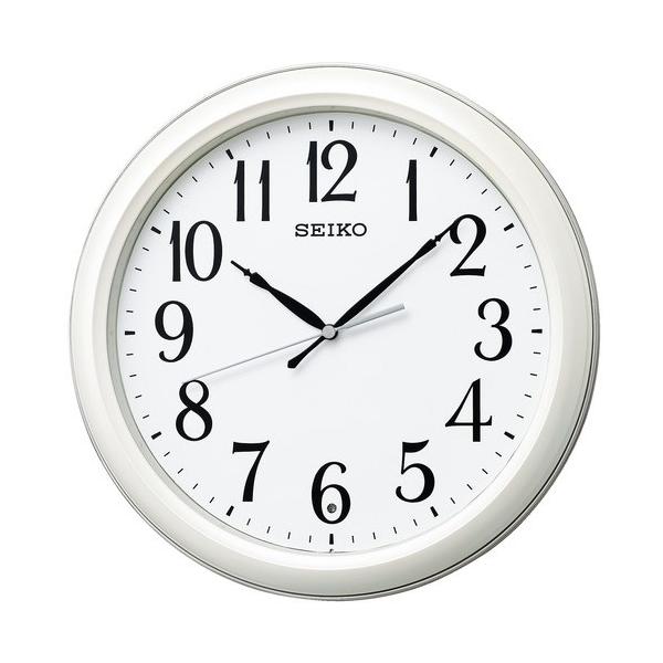 セイコークロック　KX234W　電波掛時計　SEIKO　白パール塗装 820