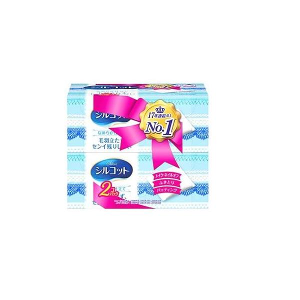 ユニチャーム(unicharm)　シルコット　なめらか仕立て　(82枚×2コ入) 878