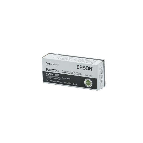 EPSON PJIC7K 純正プリンターインクカートリッジ Disc Producer用 ブラック 119