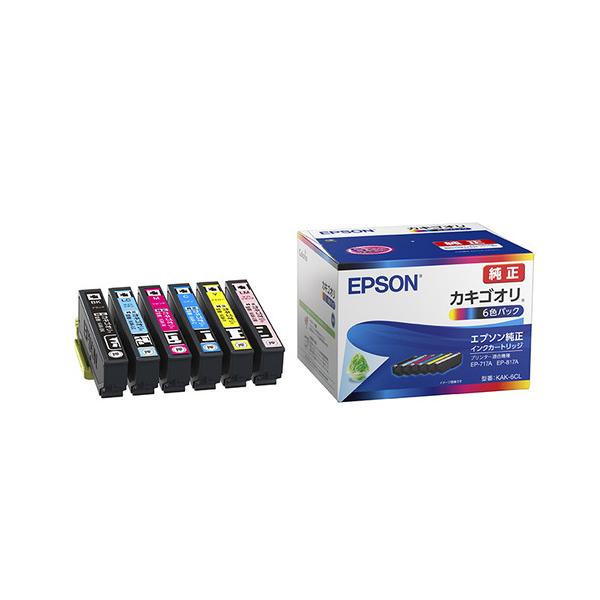 EPSON KAK-6CL インクカートリッジカキゴオリ 6色パック   119