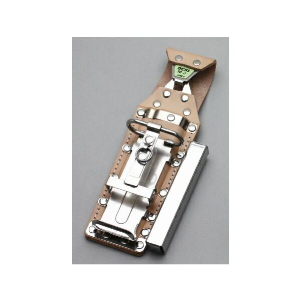 MIKIハッカーケース、逆差3連ハッカー・カッター・折尺3連、落下防止取付けリング付きハッカーケース3連逆１丁差・BXハッカー全機種対応OCS1M3-Nハッカーケース。BXハッカー全機種対応の逆差ケースです。ハッカー・カッター・折尺が収納可...