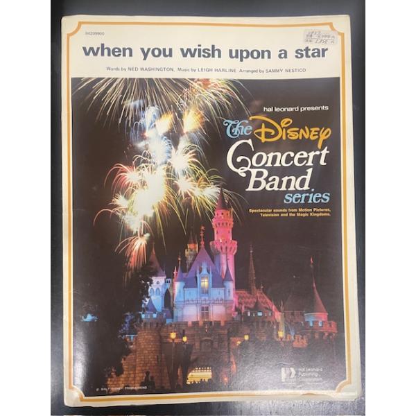 曲名：When You Wish Upon A Star作曲：Leigh Harline／リー・ハーライン編曲 ：Sammy Nestico／サミー・ネスティコ吹奏楽譜：スコア・パート譜こちらの商品は中古楽譜です。軽微な汚れ/変色/角折れ等...