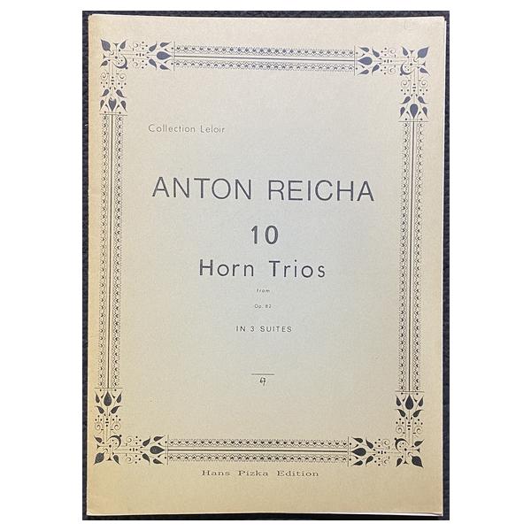 曲名：10の三重奏曲 op.82より第一組曲 10 HORN TRIOS from Op.82 No.1作曲：ANTON REICHA編曲：EDOMOND LELOIR編成：ホルン 3重奏パート譜のみ新品ではありますが長期在庫品の為軽微な汚...