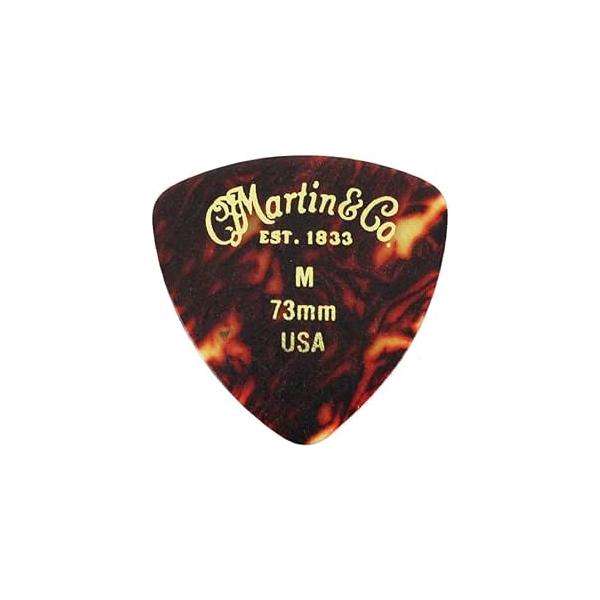 マーチン ピック形状： トライアングル 硬さ：ミディアム　Medium　(0.73mm)