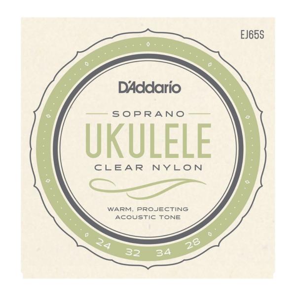 D'Addarioの楽器用弦のみを生産しているモノフィラメント成型ラインで生産されるクリアナイロン弦です。独自の技術でレーザー選別された高音弦は、温かみのあるイントネーションと張りのあるアコースティックトーンを奏でます品番：EJ65S（Pr...