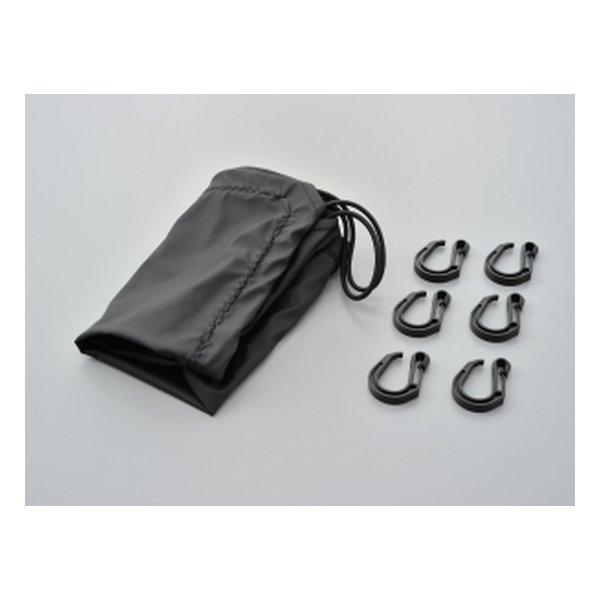 《ストレッチ生地で荷物にフィット！》