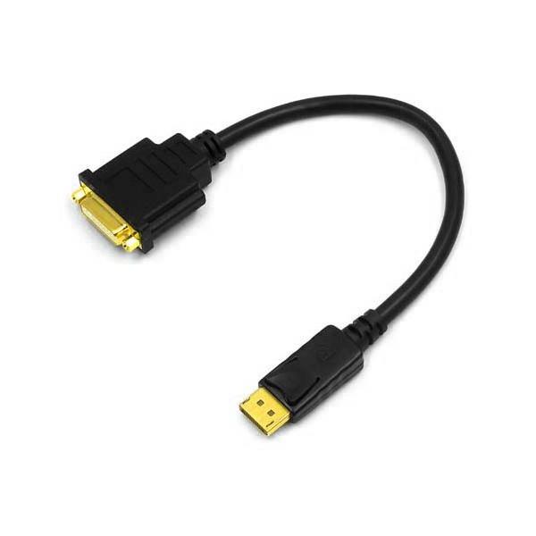 DVI-DケーブルをDP出力装備のマシンに接続させる変換コネクタ!!