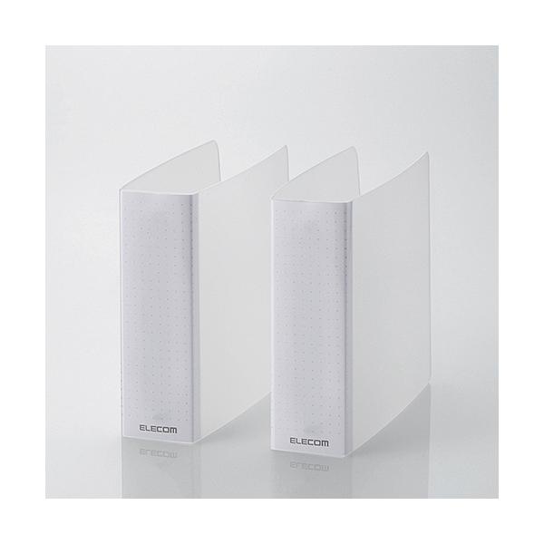 DVD・CD不織布ケースをまとめてファイリング。2穴付きのDVD・CD不織布ケースをファイリングし、大量のDVD・CDを収納し整理できる専用ファイル。