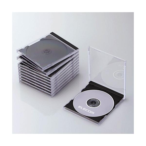 厚さ10.4mmの標準タイプ。インデックスカードだけでなく背ラベルも収納できる標準タイプのBlu-ray/DVD/CDケース。