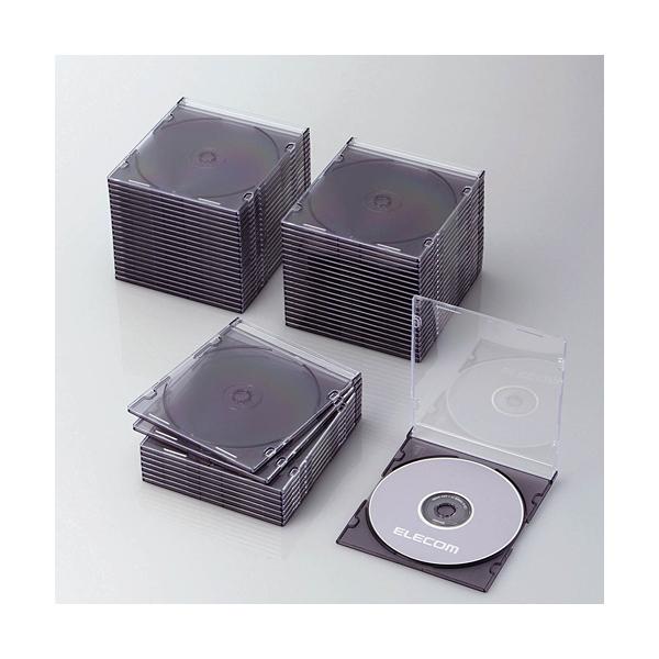 厚さ約5mmのスリムタイプ。コンパクトに収納できるスリムタイプのBlu-ray/DVD/CDケース。