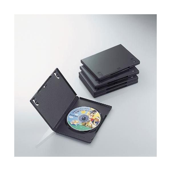 軽くて割れにくいポリプロピレン樹脂製のDVDトールケース5枚セット！