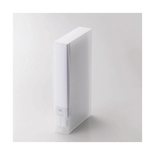 大量のDVDやCDをコンパクトに整理・収納できる！