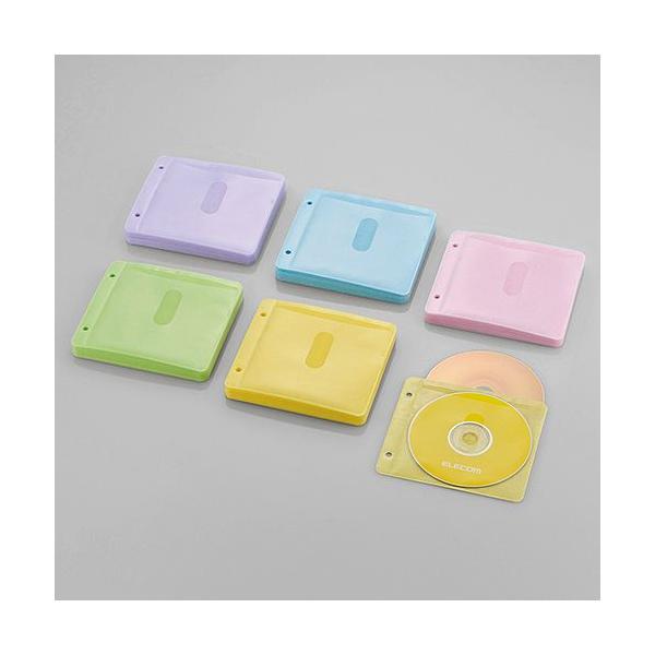 大量のBlu-ray/CD/DVD Discをコンパクトに収納・整理できる2穴付き不織布ケース！