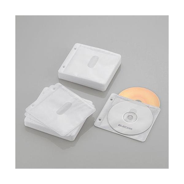 大量のBlu-ray/CD/DVD Discをコンパクトに収納・整理できる2穴付き不織布ケース！