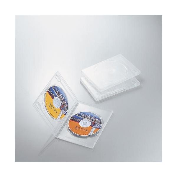 軽くて割れにくいDVDトールケース（2枚収納タイプ）3枚セット！