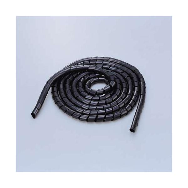 巻きつけるだけで、簡単にケーブルをひとまとめにできます。パソコン周りの配線整理・ケーブルの汚れ防止に最適です。