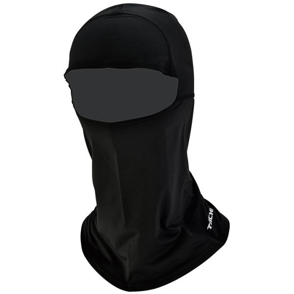 高い速乾性でヘルメット内をドライ＆クールに保ちジャケットの衿元を清潔に保ちます