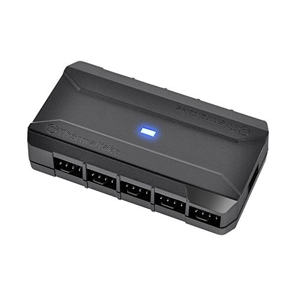 最大10基のPWMファンを接続可能。スピードをコントロールし、電源配線をスマートにまとめることができるファン用ハブ