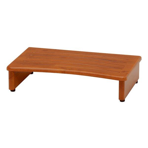 靴の脱ぎ履きが楽になる玄関踏み台。高齢者など段差が苦手な方に喜ばれます。ガタツキを防ぐアジャスター付き。