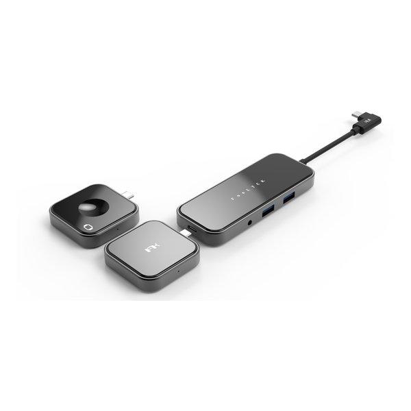 持ち運びOK！ワイヤレスQi充電もできる8in1 USB-Cハブ