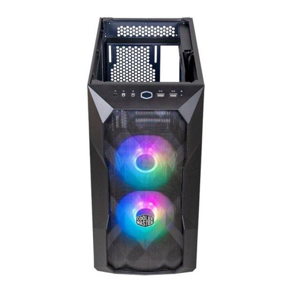 通気性と防塵性に優れたポリゴンメッシュフロントパネル SickleFlow ARGBファンを2基標準搭載