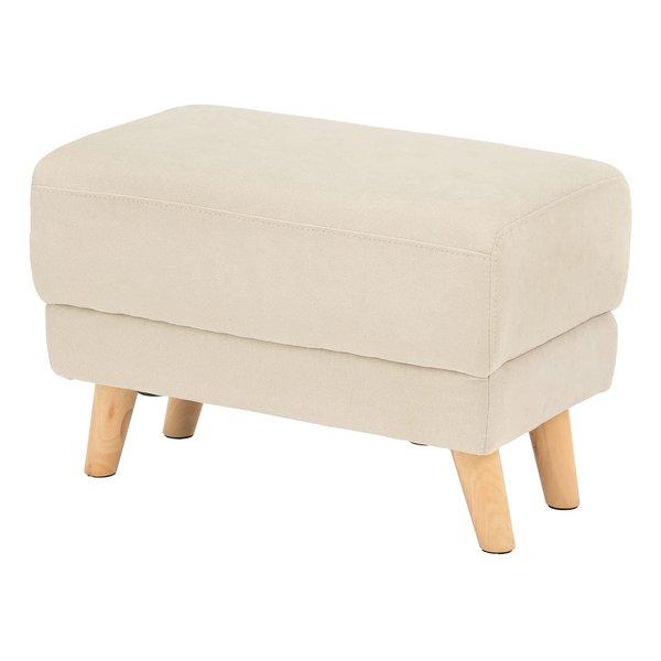 オットマンとして、来客時のスツールとして使えます。ロー/ハイ兼用